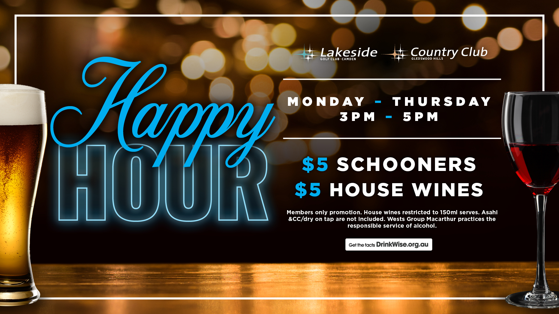 Bars | Country Club Gledswood Hills