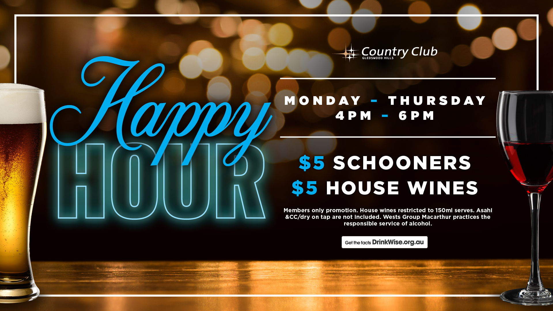 Bars | Country Club Gledswood Hills